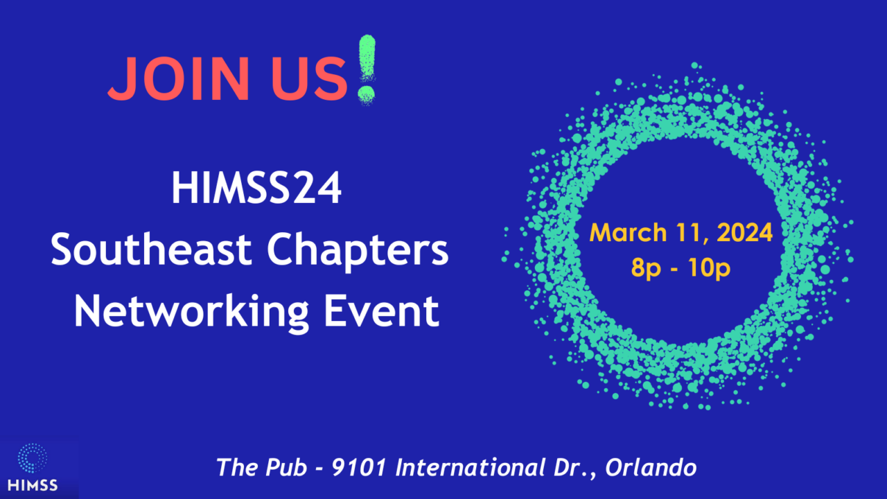 HIMSS24 Southeastern Chapters Networking Event | HIMSS Virginia Chapter