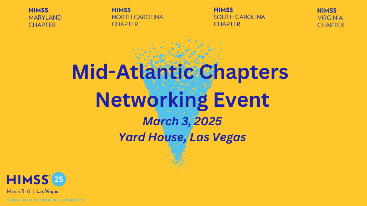 Mid-Atlantic Chapters Networking Event | HIMSS Virginia Chapter